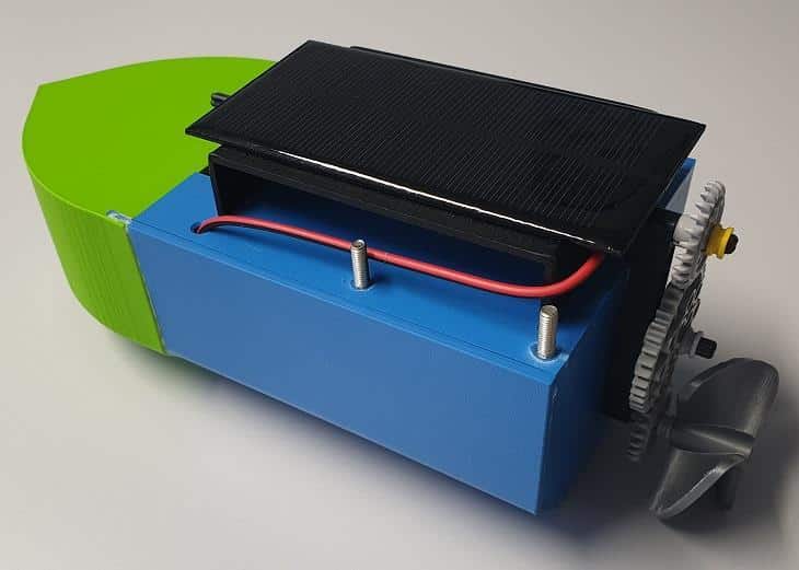 Fertiges Solarboot - apra.de